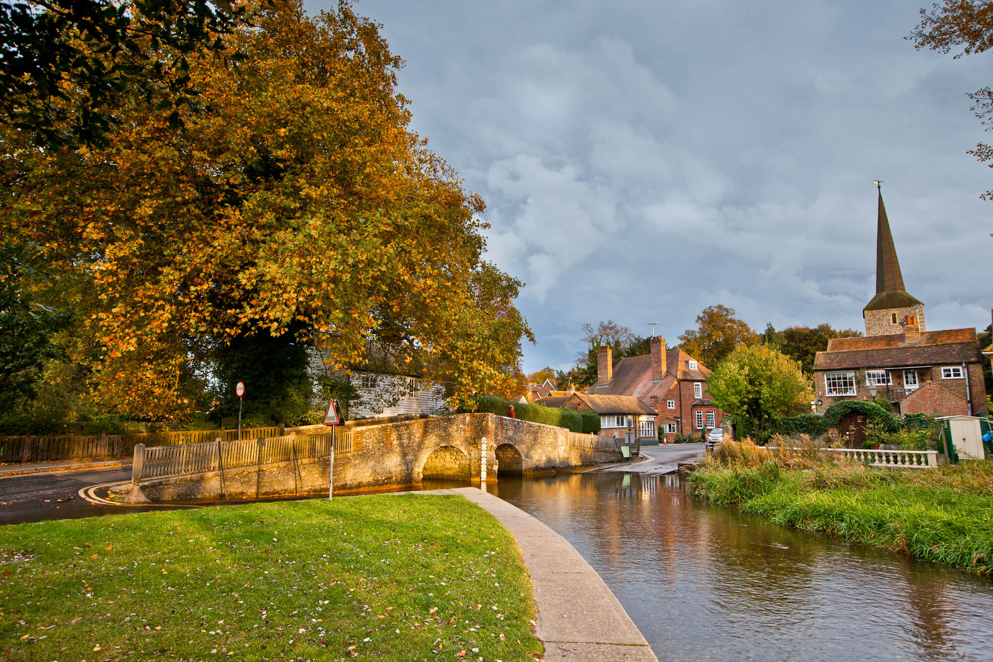 River Darent in the Kent Downs Area